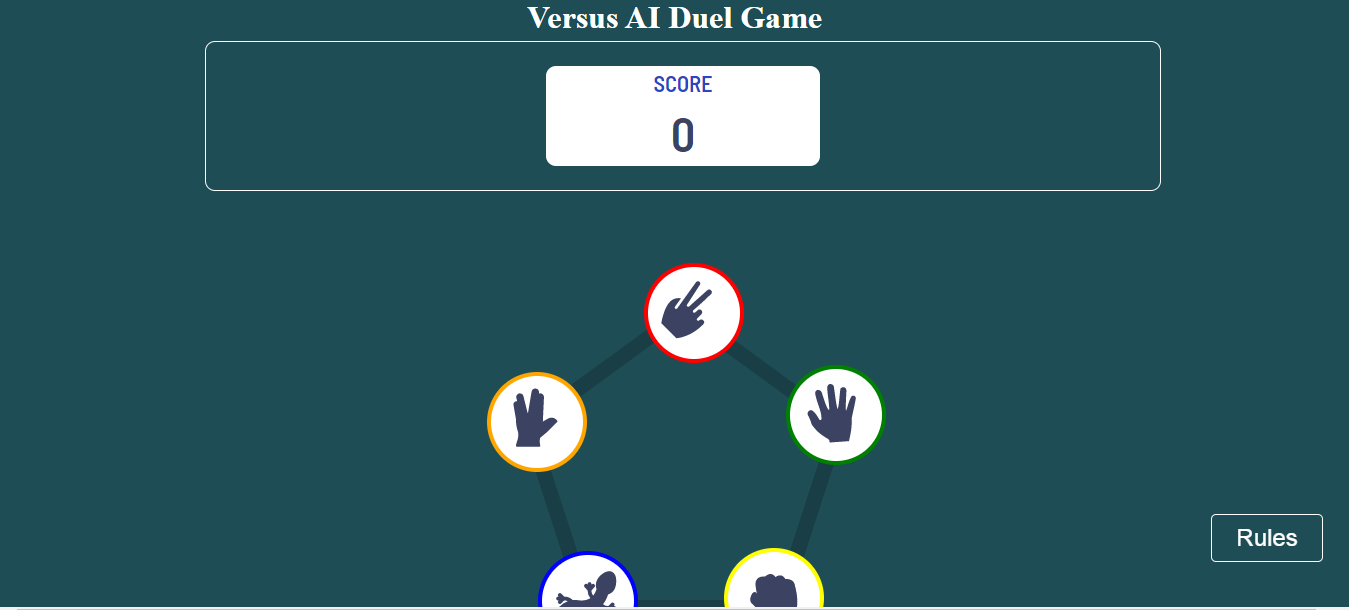 Versus AI Duel Game in JavaScript Free Source Code | SourceCodester